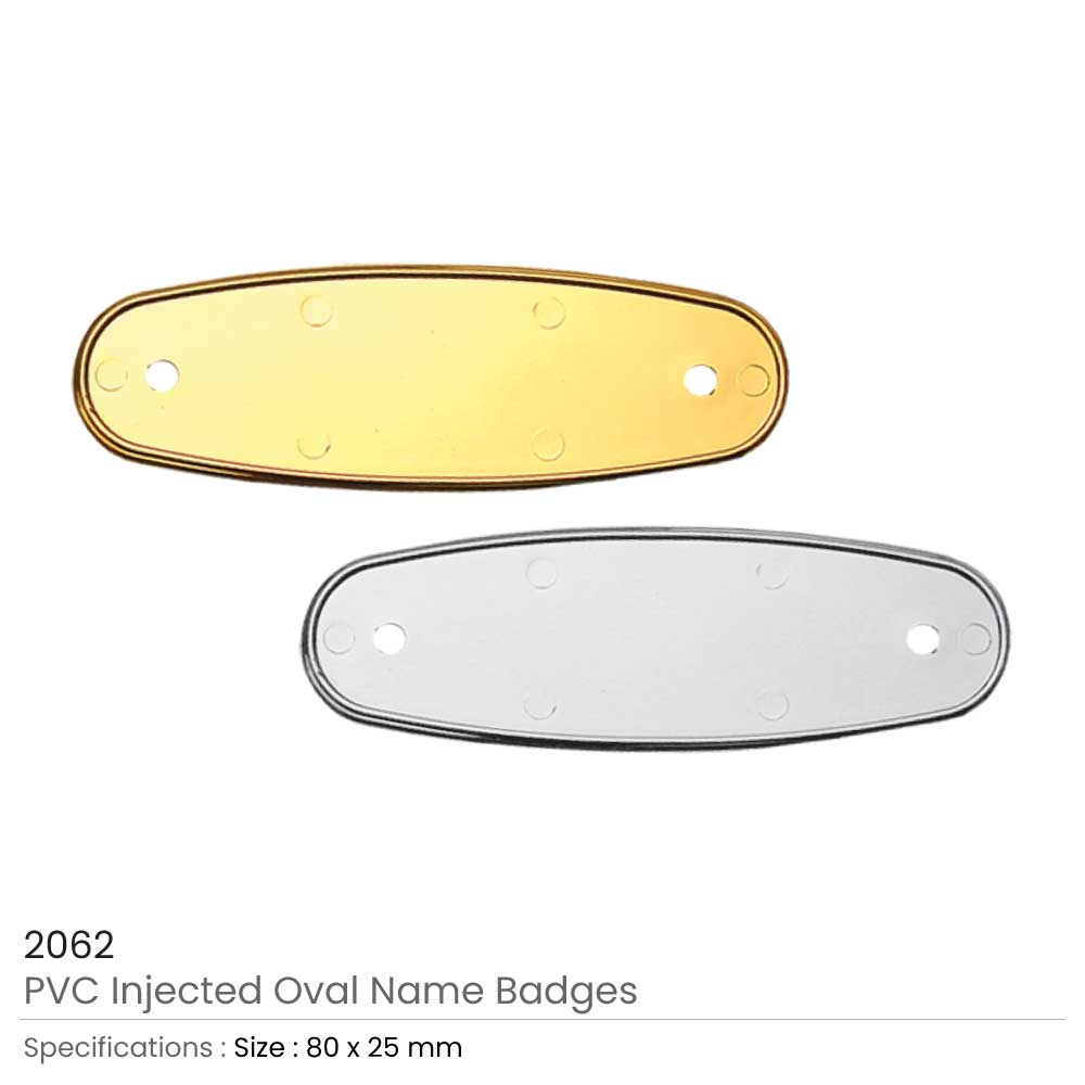 PVC Injected Name Badges | Promotional Gifts Suppliers