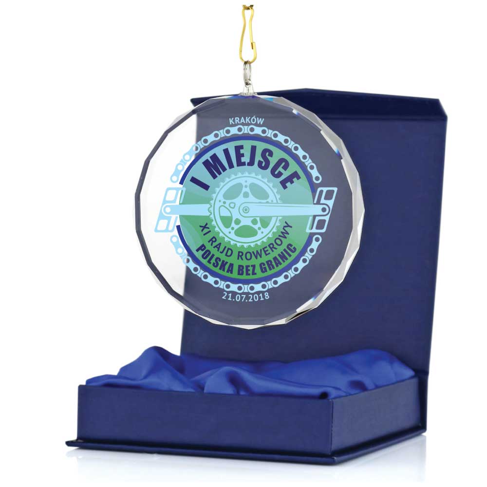 Branded Glass Medals | Promotional Gifts Suppliers